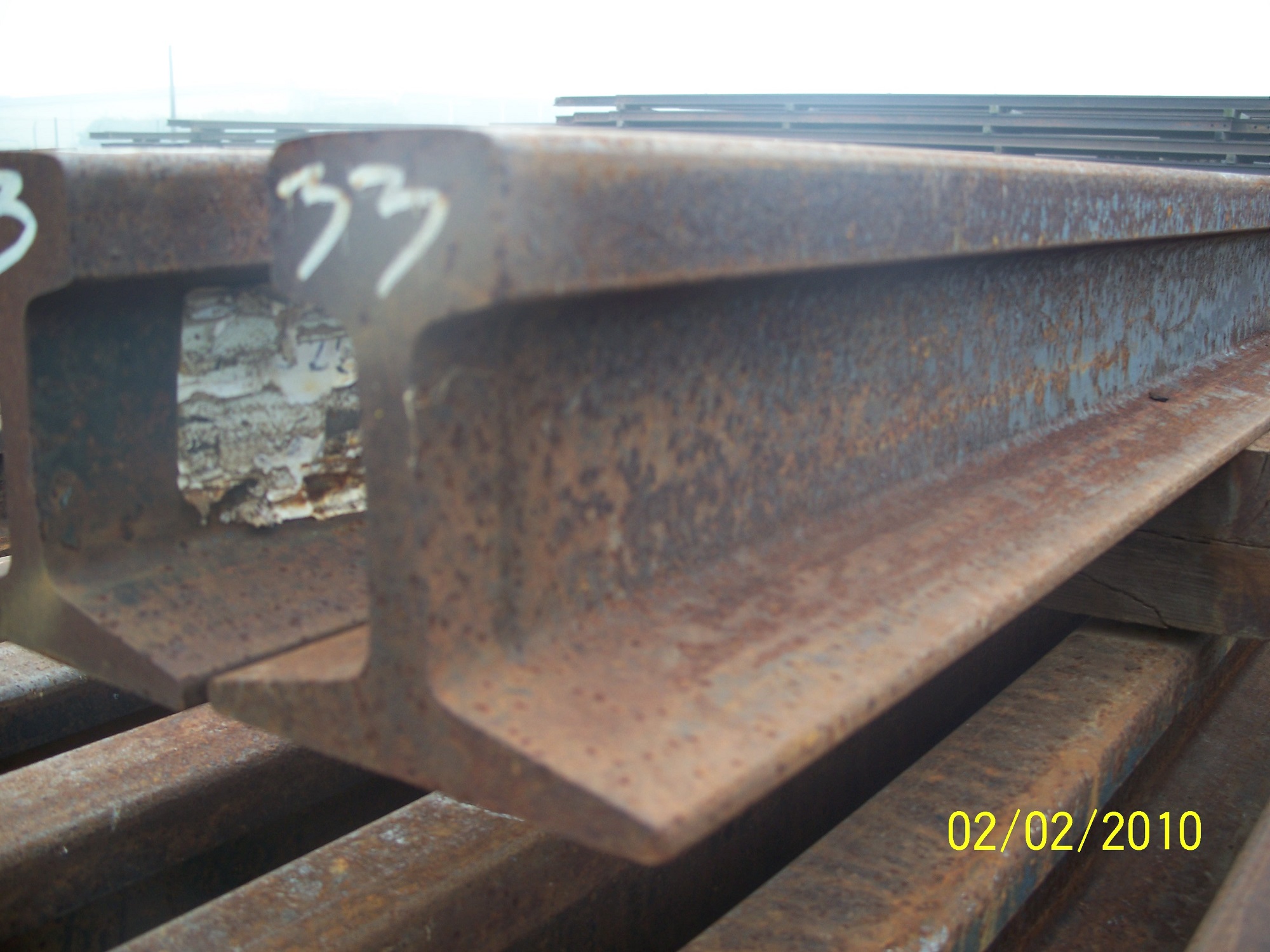 Harmer Steel Products Company - 80-LB as New Surplus Rail