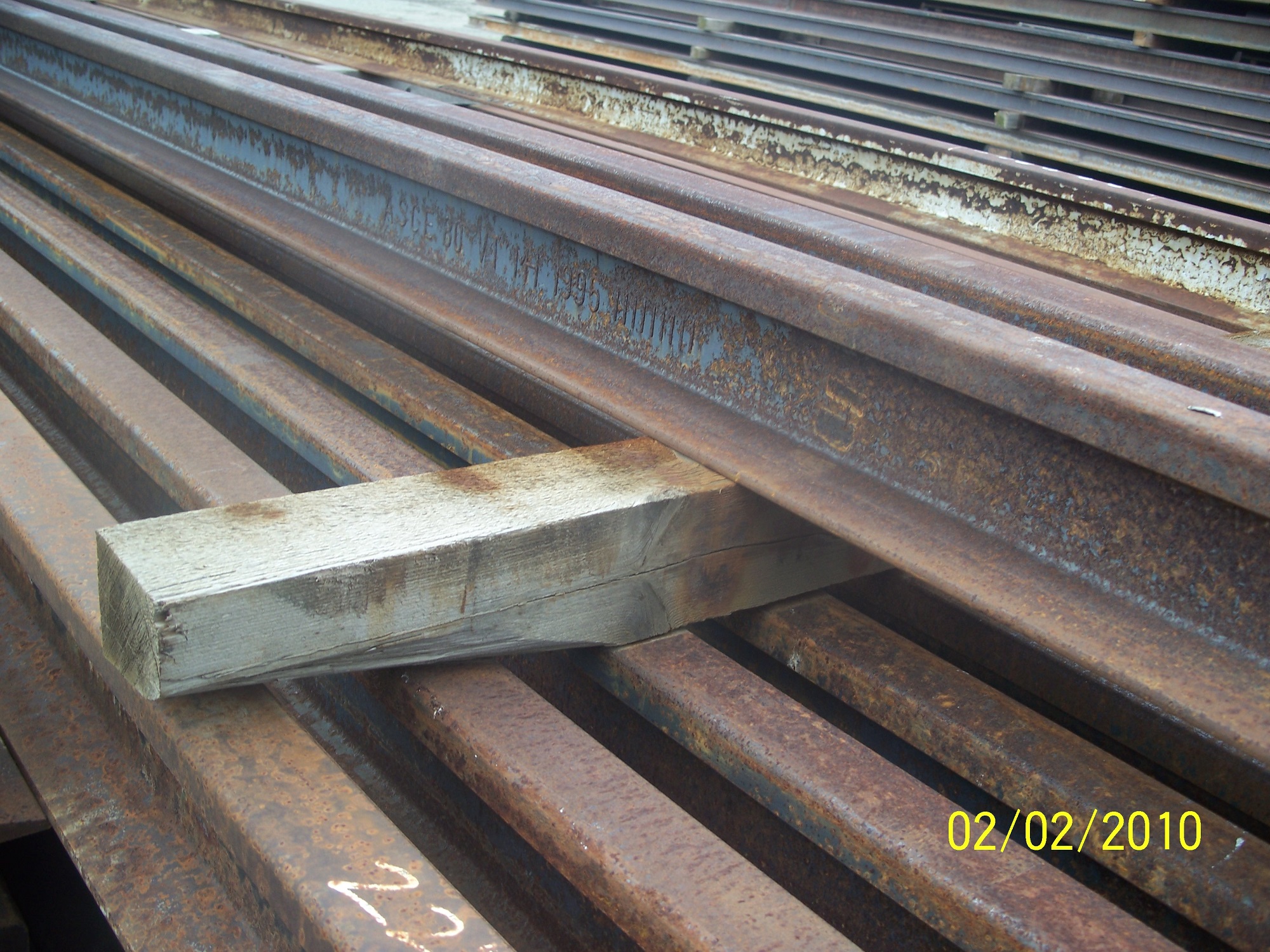 Harmer Steel Products Company - 80-LB as New Surplus Rail
