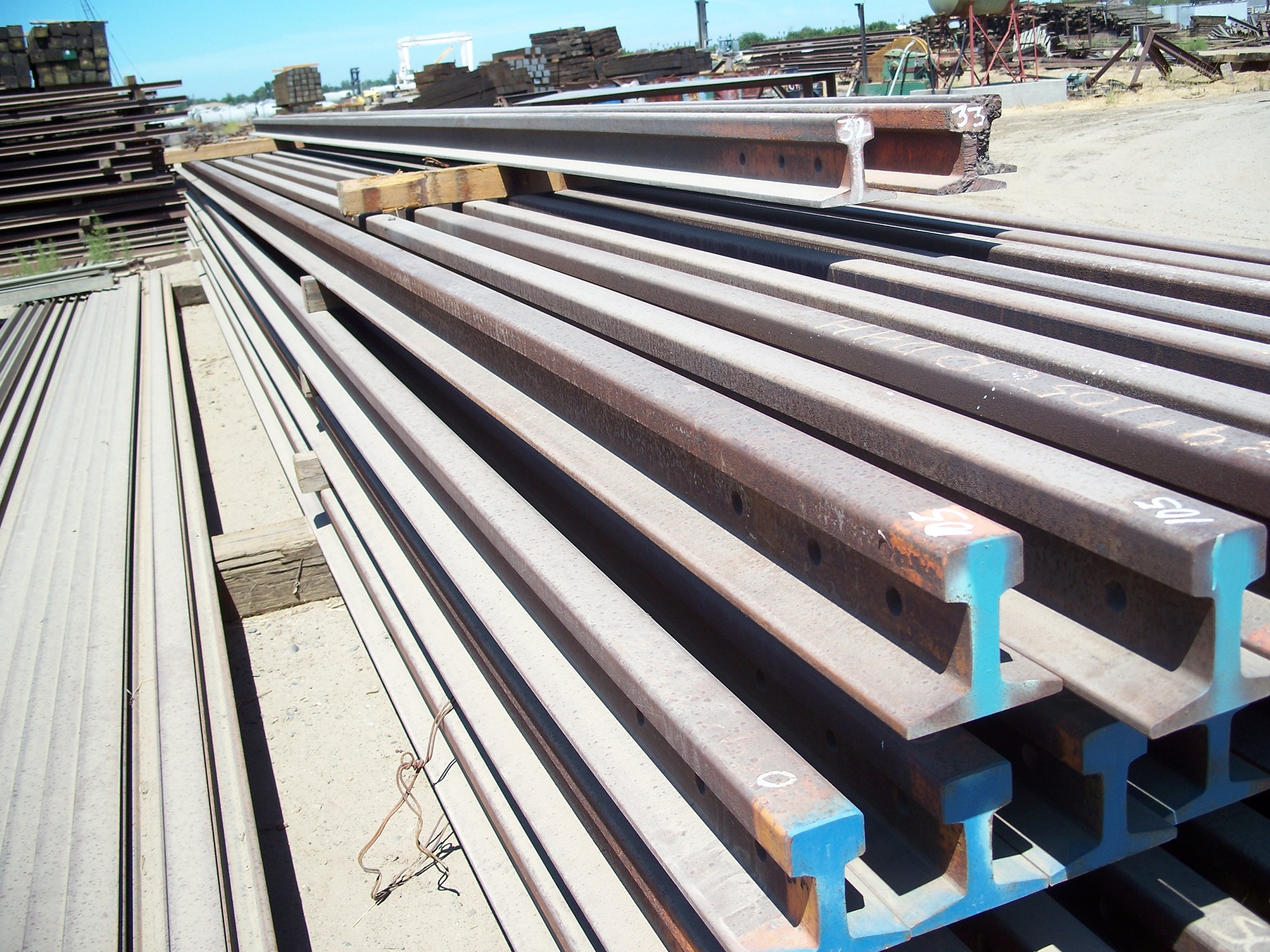 Harmer Steel Products Company - 105lb New Surplus Crane Rail