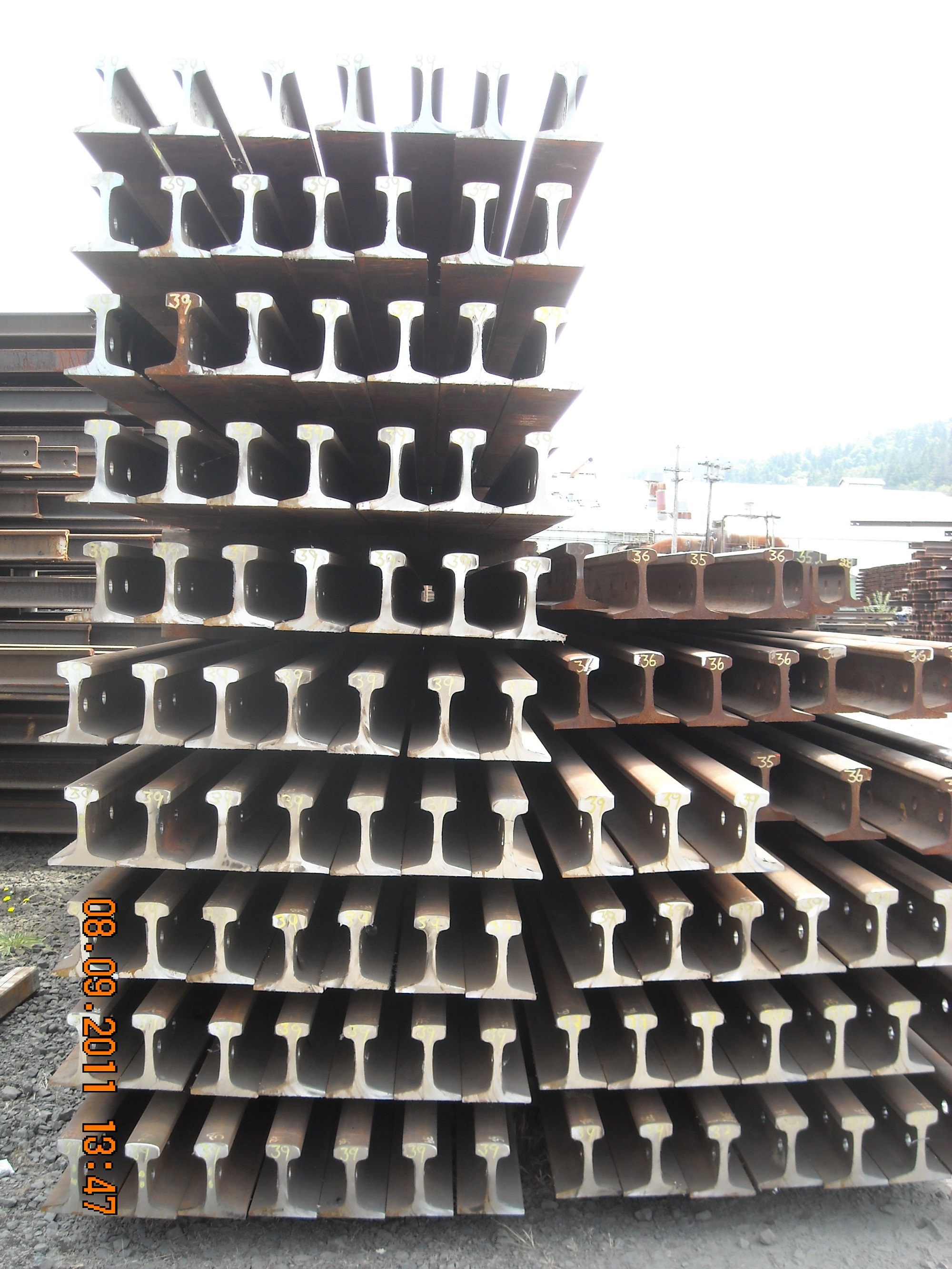 Harmer Steel Products Company - 132-lb #2 Relay Rail